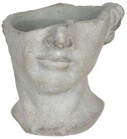 Květináč v designu rozbité antické busty Homme – 20x18x19 cm