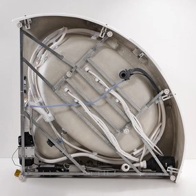 BPS-koupelny Hydromasážní vana HYD-SIG635W 150x150 bez ohřevu