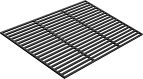 Grilovací rošt Wiltec – 67 × 40 cm (51526)