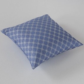 Povlak na polštář Veba DIAMANT Květinová pavučina denim Velikost: 40x40 cm