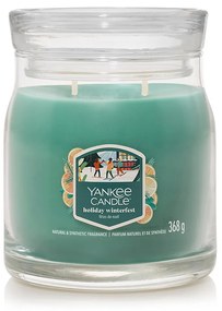 Yankee Candle vonná svíčka Signature ve skle střední Holiday Winterfest, 368 g, S