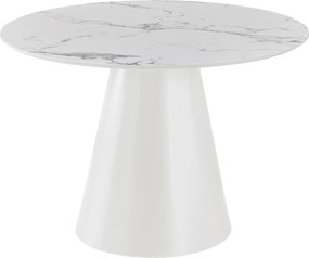 XXXLutz JÍDELNÍ STŮL, bílá, 120/120/75 cm P & B - Jídelní stoly - 000572043803