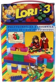LORI Stavebnice 3 / 50 dílků / plast / od 3 let