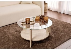 Konferenční stolek Clara Travertine