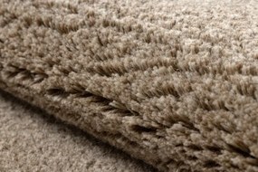 Koberec DUNE WOOL 497 01 TM621 béžový / hnědý
