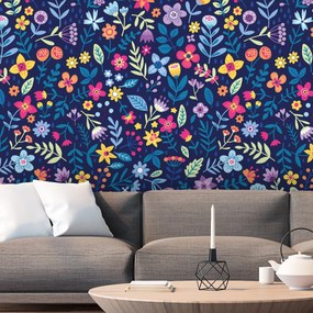 Malvis ® Vzorovaná tapeta roztomilý květinový vzor Vel. (šířka x výška): 288 x 200 cm