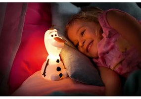 Philips 71768/08/16 -LED Dětská lampa DISNEY FROZEN OLAF LED/0,3W/2xAAA sněhulák