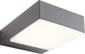 Redo 9560 -LED Venkovní nástěnné svítidlo CUBE LED/7,5W/230V 3000K IP54 antracit