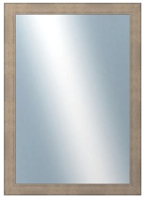 DANTIK - Zarámované zrcadlo - rozměr s rámem cca 50x70 cm z lišty ANDRÉ velká bronz (3159)