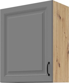 Kuchyňská linka STILO ad | 120 + 230 cm | PREMIUM BOX zásuvky | UNI dvířka | artisan/šedá
