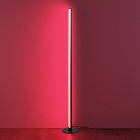 Černá LED stojací lampa (výška 110 cm) Tendo – Reality