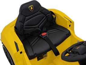 Elektrické autíčko Lamborghini Revuelto žluté
