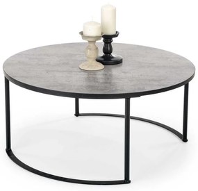 Intesi Konferenční stolek Essada šedý / černý