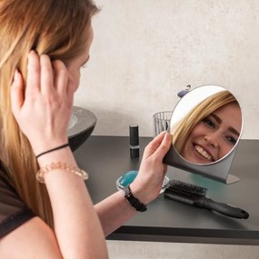 Sapho, ARWEN kosmetické zrcátko na postavení, černá