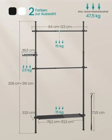 Věšákový stojan HSR136B01