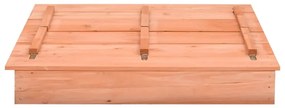 vidaXL Pískoviště jedlové dřevo 95 x 90 x 15 cm