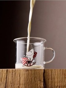 Sinsay - Skleněný hrnek s uchem The Moomins - vícebarevná