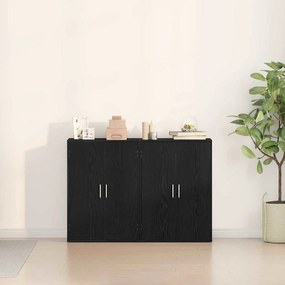 Servírovací skříň 2 ks Černý dub 60 x 31 x 84 cm 3334304
