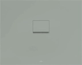 Villeroy & Boch Squaro Infinity - Sprchová vanička, 100x80 cm, Morning Green UDQ1080SQI2BV-R8