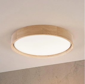 Brilagi - LED Stropní svítidlo MANAROLA PLAIN LED/24W/230V 3000K pr. 41 cm dub