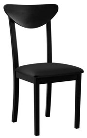 Čalouněná židle Malzik III, Barva dřeva: černý, Potah: Kronos 7