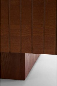 Tmavě hnědý konferenční stolek z MDF 90x90 cm Furuvik – Jotex