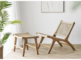 House Nordic Set křesla a podnožky DERBY