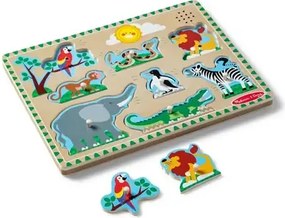 Spin Master Melissa  Doug puzzle se zvukovými efekty / od 2 let