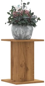 Stojany na rostliny 2 ks dub artisan 30 x 30 x 40 cm kompozit 3307854