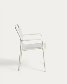 Krémová zahradní židle Luri – Kave Home