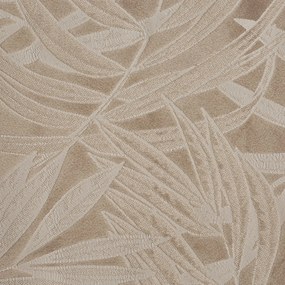 ZATEMŇOVACÍ ZÁVĚS NA KROUŽCÍCH VERA 140X250 CM LISTY