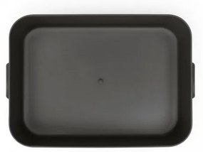 Brabantia MAKE&TAKE MEDIUM Obědový box 20x13,5x5,5 cm - tmavě šedá