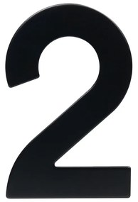Domovní číslo "2", RN.95L, černá