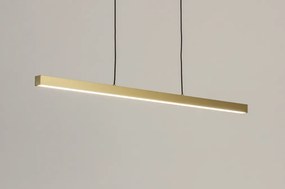 Závěsné designové LED svítidlo nad stůl Corciano Gold