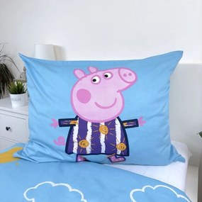 Jerry Fabrics Svítící povlečení Prasátko Peppa - 140 x 200 cm / 70 x 90 cm