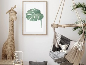 Plakát na stěnu MONSTERA do dětského pokoje Zvolte rozměr: 50 x 70 cm