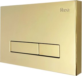 Rea - Ovládací tlačítko pro rám Rea typ HD, zlatá lesklá, REA-E9560