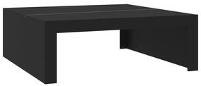 vidaXL Konferenční stolek černý 100 x 100 x 35 cm dřevotříska