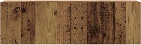 Nástěnné TV skříňky 6 ks Old Wood kompozitní 3328969