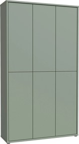 XXXLutz BOTNÍK, šalvějově zelená, 109,2/191,9/34,9 cm Xora - Online Only šatny & botníky - 000687063105