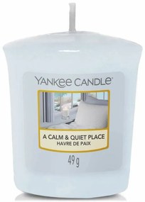 Yankee Candle – votivní svíčka A Calm & Quiet Place (Klidné a tiché místo), 49 g