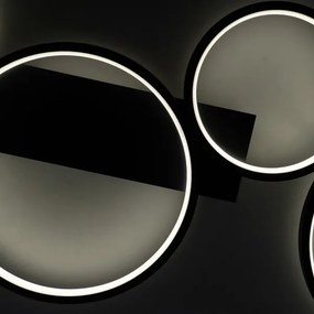 BRILAGI - LED Stropní svítidlo ECHO LED/60W/230V 4000K 45x110 cm černá