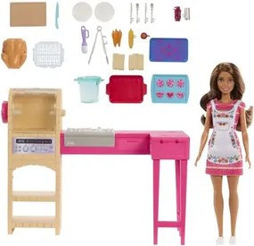 Mattel Barbie panenka teresa a kuchyňka herní set / od 3 let