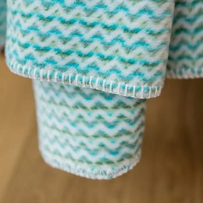 Ibena Jacquard Andschara deka zelená