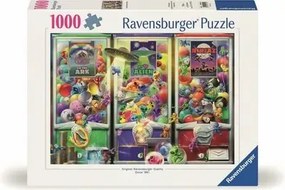 Ravensburger Puzzle: Zvířátka, mimozemšťané a ninjové  / 1000 dílků /