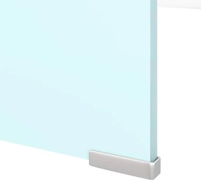 TV stolek / podstavec na monitor sklo zelený 120 x 30 x 13 cm 244149