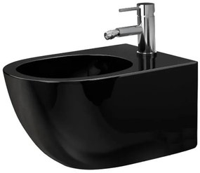 Závěsný bidet REA CARLO MINI, černá lesk