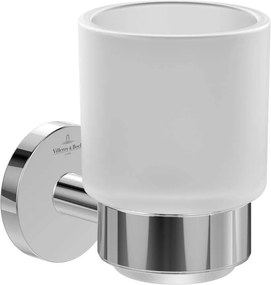 Villeroy & Boch Elements Tender - Držák kartáčků a pasty, sklo/chrom TVA15101800061