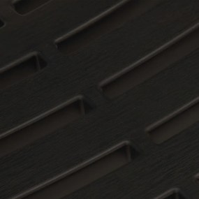 vidaXL 3dílný skládací balkonový set plastový šedý [315835]