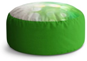 Sablio Taburet Circle Zelená abstrakce: 40x50 cm